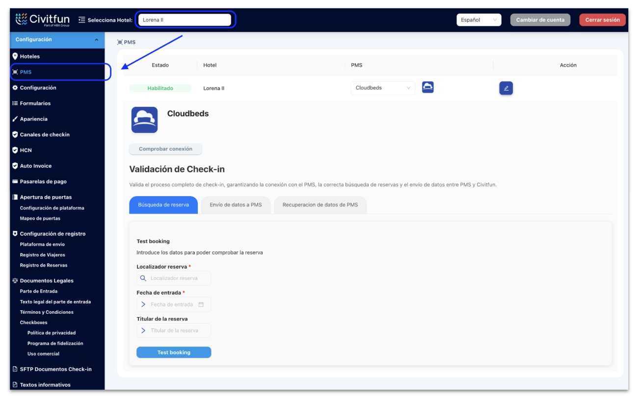 🔧 PMS | Connection and Diagnostic Panel – Civitfun