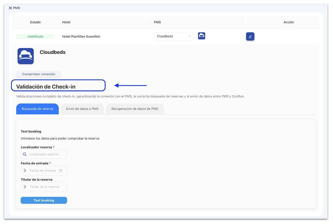 🔧 PMS | Connection and Diagnostic Panel – Civitfun Help Center