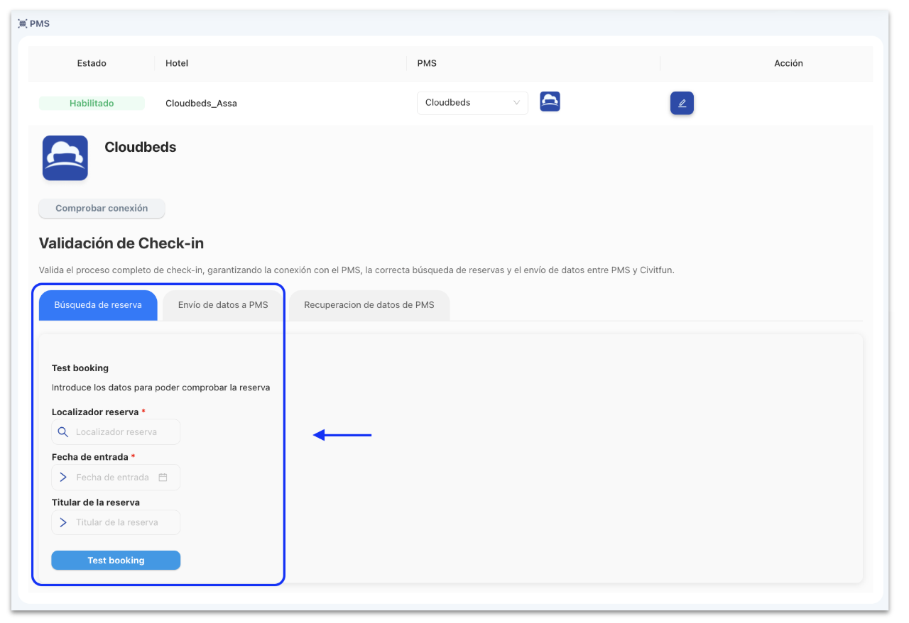 🔎 PMS | How to validate your Online Check-in with the reservation ...