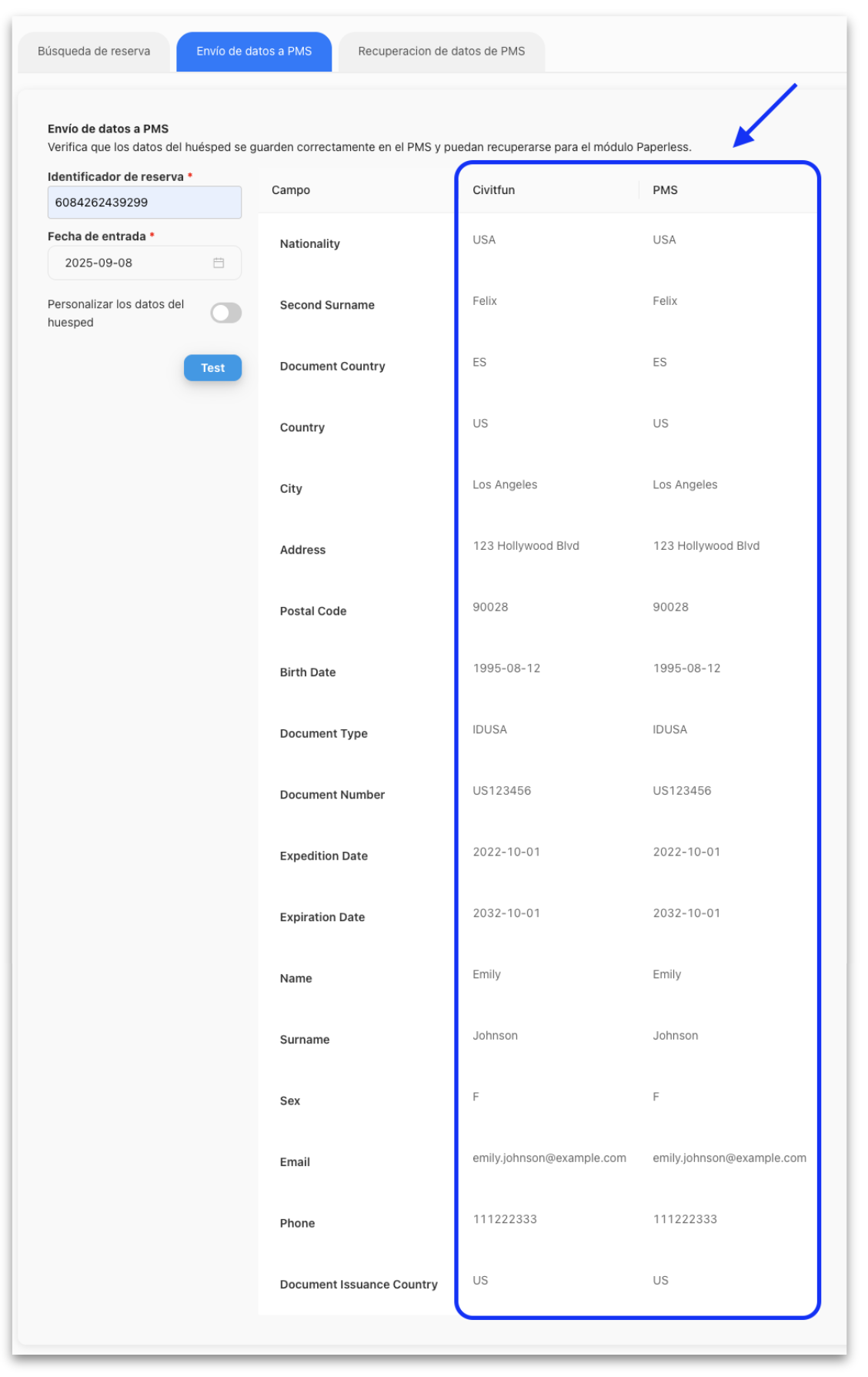 📤 PMS | Cómo validar tu Check-in Online con el envío de datos al PMS ...