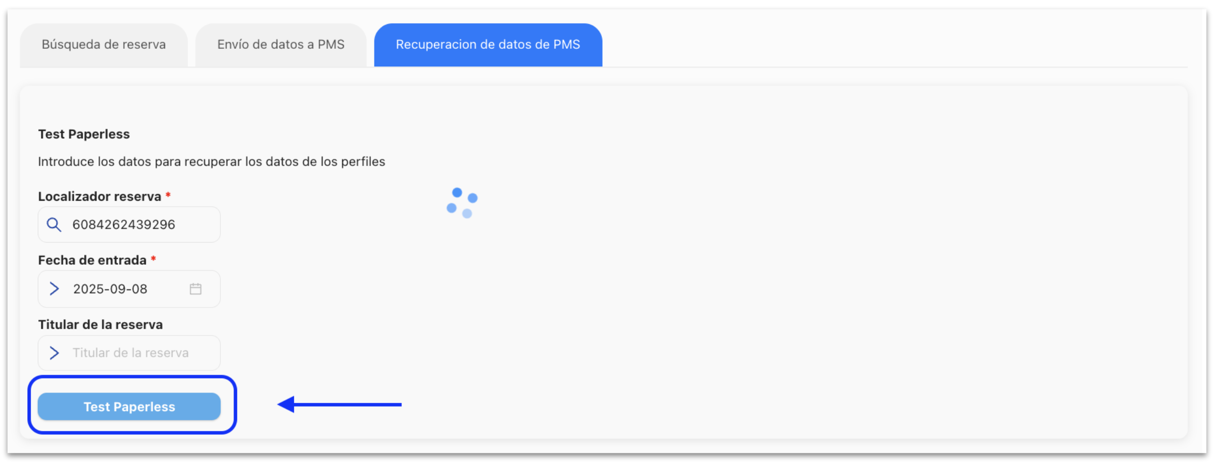📥 PMS | How to validate your Online Check-in through PMS data retrieval ...